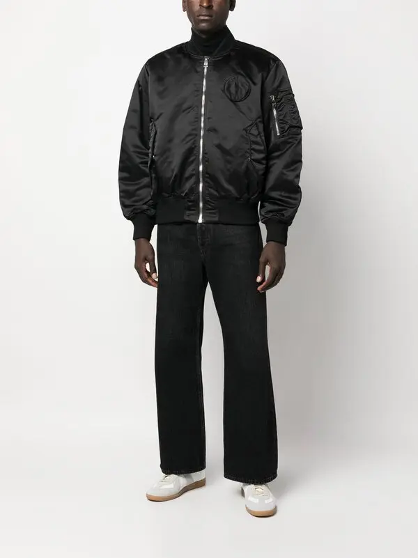 Études Studio Padded Zip-up Bomber Jacket