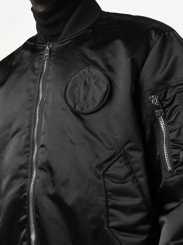 Études Studio Padded Zip-up Bomber Jacket