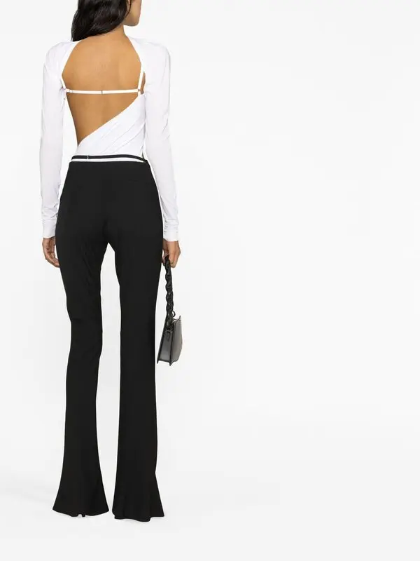 Jacquemus Carozzu Stretch-fit Bodysuit - White