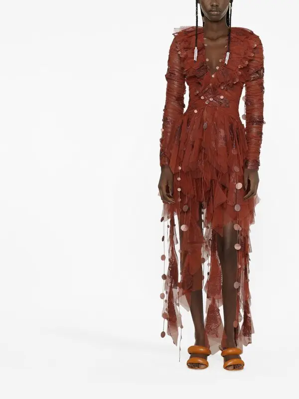 Zimmermann Kaleidoscope Ruched Dress