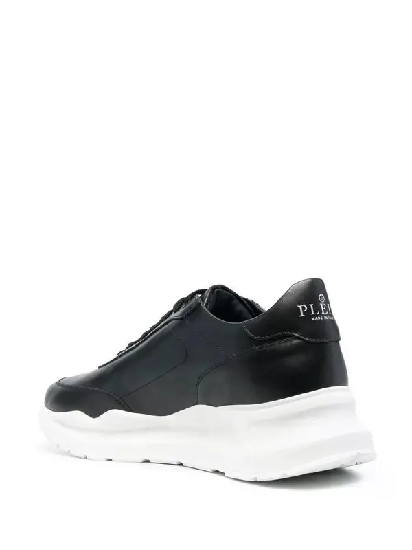 Philipp Plein Runner Low-top Leather Sneakers