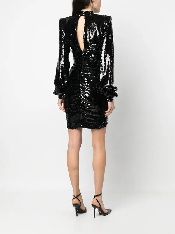 Philipp Plein Sequin-embellished Dress - Black