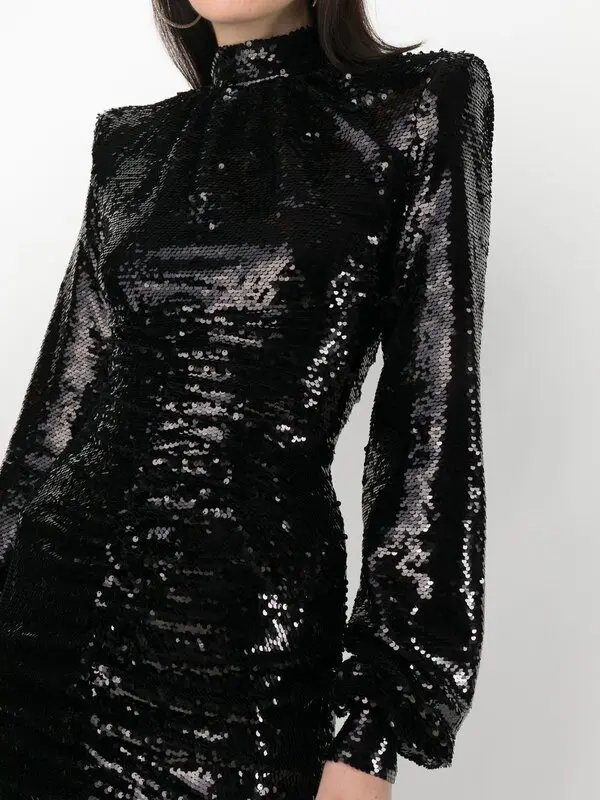 Philipp Plein Sequin-embellished Dress - Black