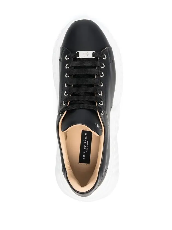 Philipp Plein Basic Runner Low-top Sneakers - Black