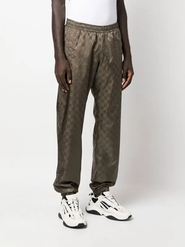 MISBHV Monogram-pattern Trackpants