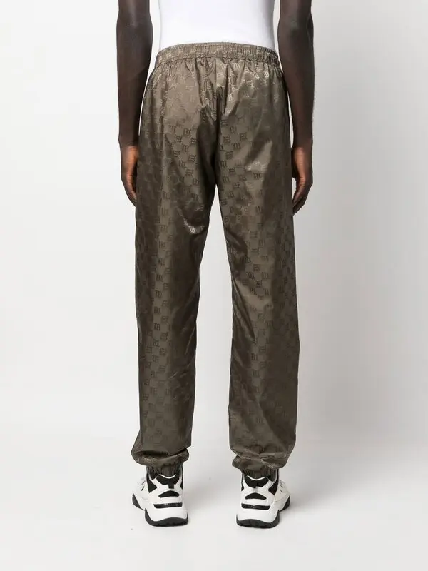 MISBHV Monogram-pattern Trackpants