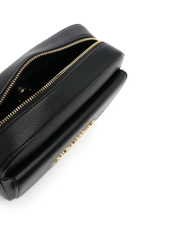 Moschino Logo Plaque Crossbody Bag