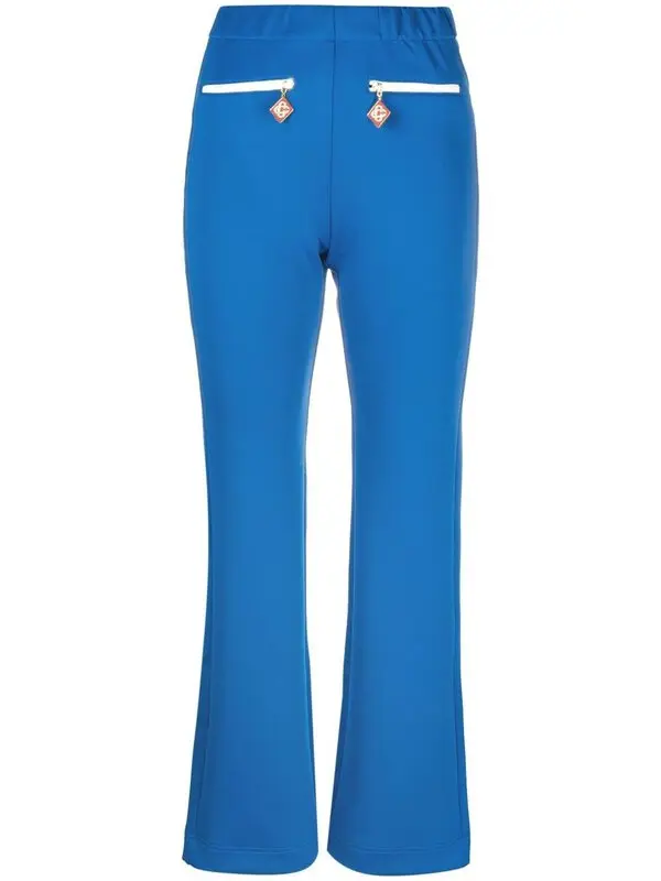 Casablanca Logo-charm Flared Trousers