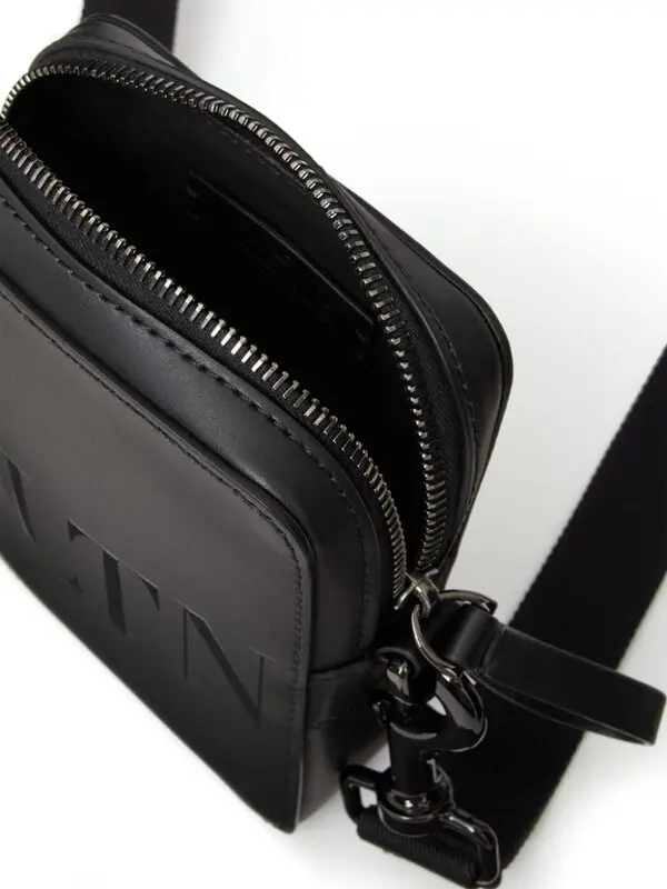 Valentino Garavani Vltn Leather Shoulder Bag