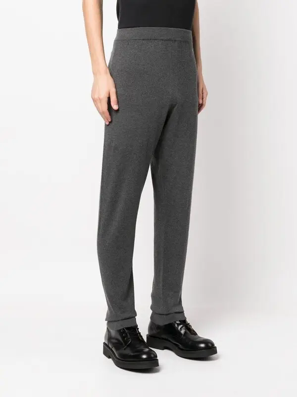 Corneliani Jersey-knit Track Pants - Grey