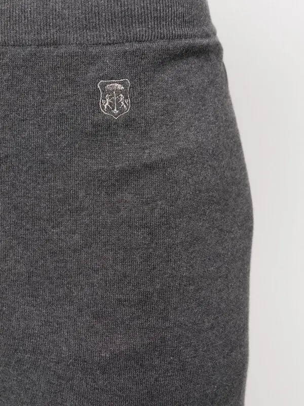 Corneliani Jersey-knit Track Pants - Grey