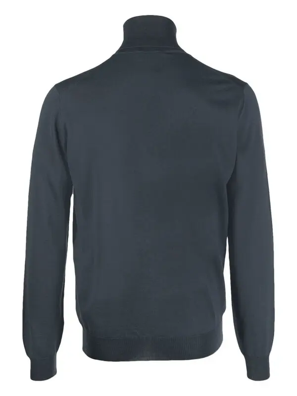 DELL'OGLIO Fine-knit Jumper - Grey