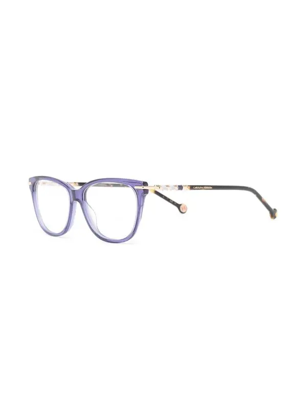 Carolina Herrera Wayfarer Frame Eyeglasses
