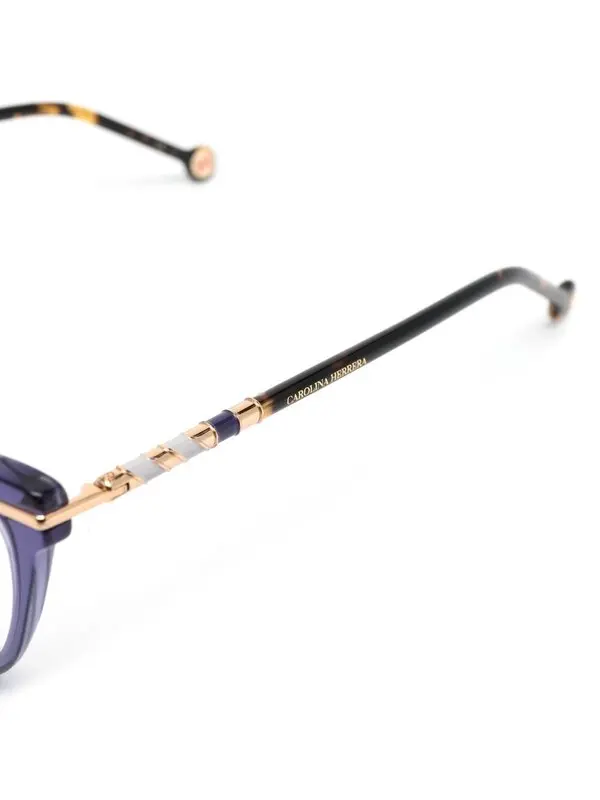 Carolina Herrera Wayfarer Frame Eyeglasses