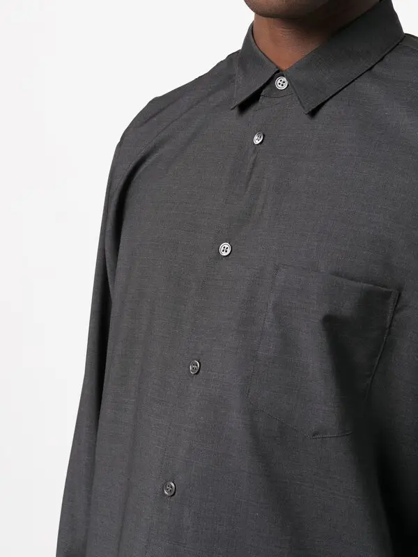 Comme Des Garçons Chest Patch-pocket Shirt