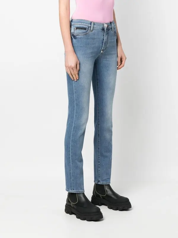 Philipp Plein Mid-rise Slim-cut Jeans