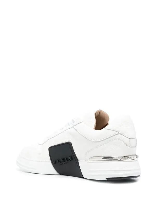 Philipp Plein Hexagonal Low-top Sneakers - White