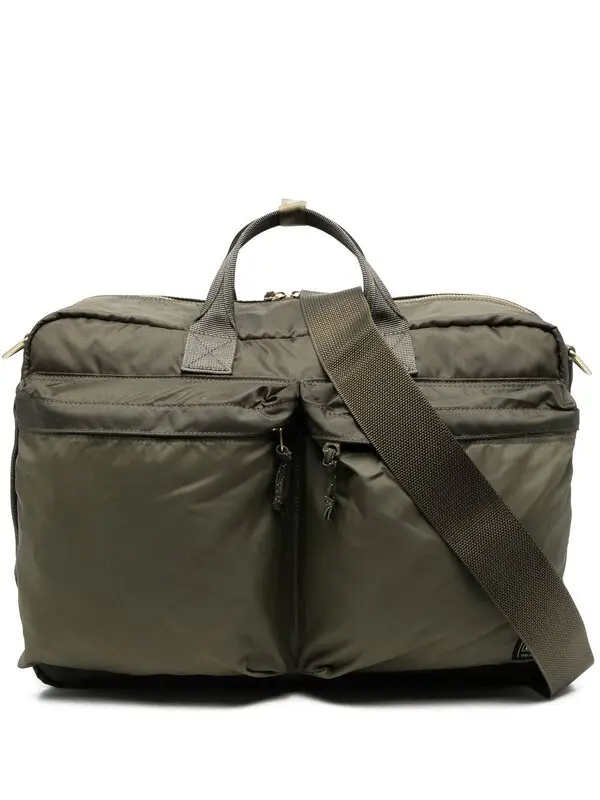 PORTER-YOSHIDA & CO Force 3-way Briefcase - Green