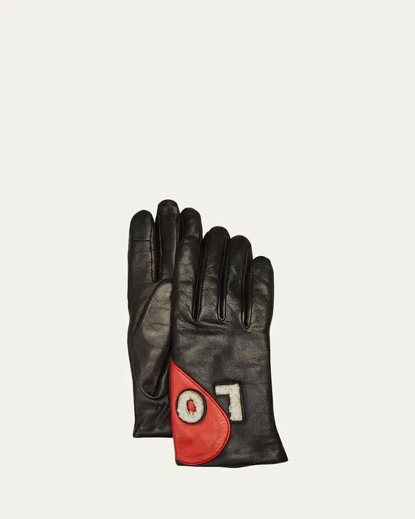AGNELLE Love Leather Gloves