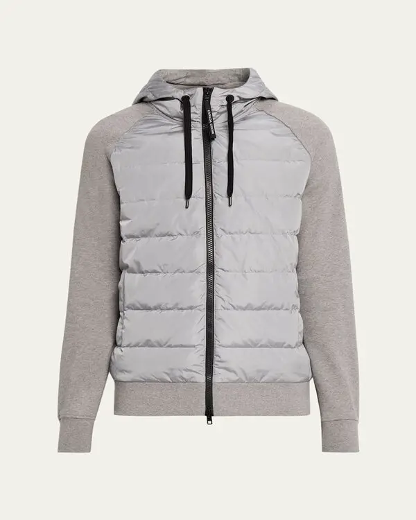 Canada Goose Hybridge Huron Padded-front Jacket - Stne Hethe