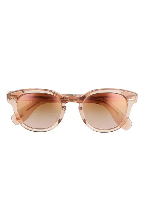 Oliver Spencer 50mm Round Sunglasses - Pink