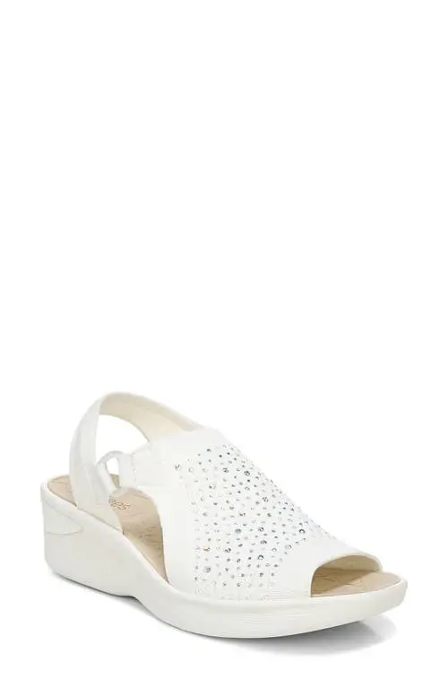 LIFESTRIDE Bzees Star Bright Knit Wedge Sandal