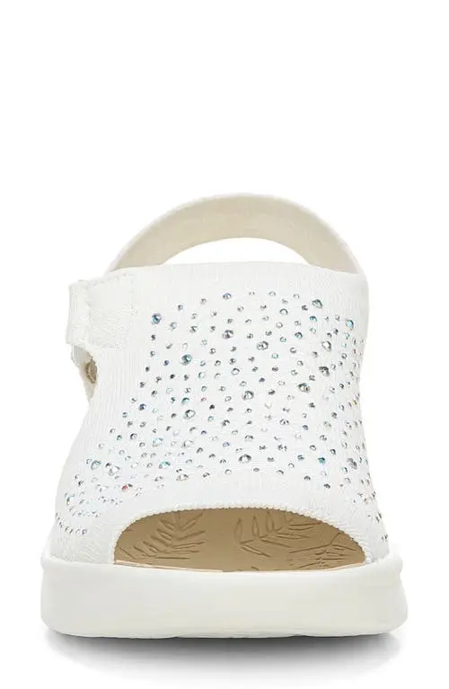 LIFESTRIDE Bzees Star Bright Knit Wedge Sandal
