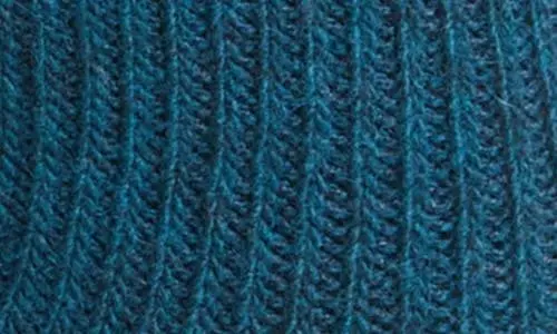 Oroblu Hilda & Cashmere Blend Crew Socks - Cobalto