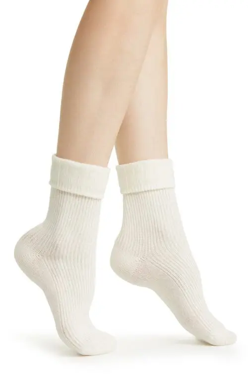 Oroblu Hilda & Cashmere Blend Crew Socks - Wool