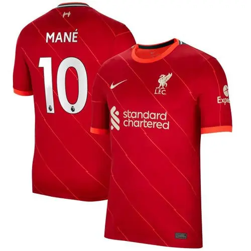 Nike Sadio Mané Liverpool 2021/22 Home Breathe Stadium Replica Player Jersey
