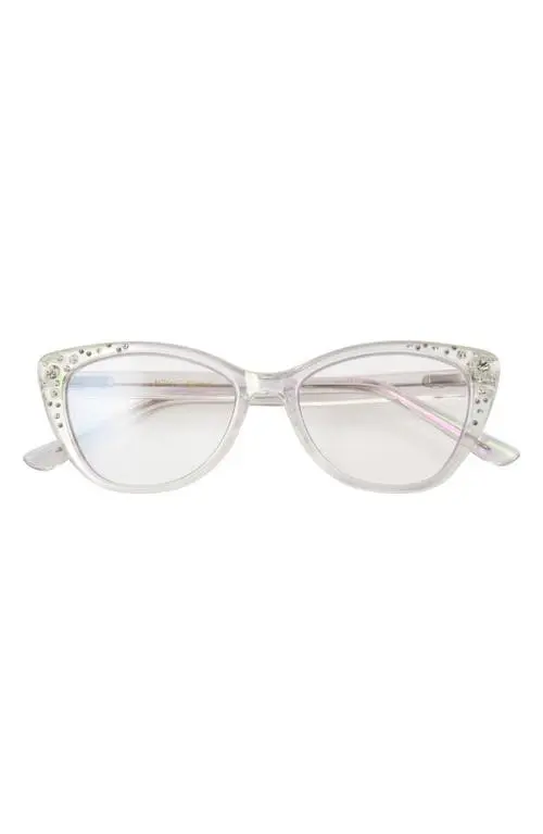 Betsey Johnson Cat Eye Blue Light Blocking Reading Glasses