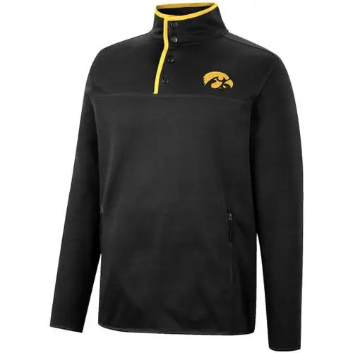COLOSSEUM Iowa Hawkeyes Rebound Quarter-snap Jacket