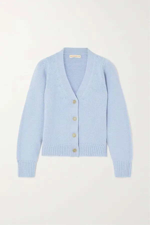 Daughter Shea Merino Wool And Cashmere-blend Cardigan