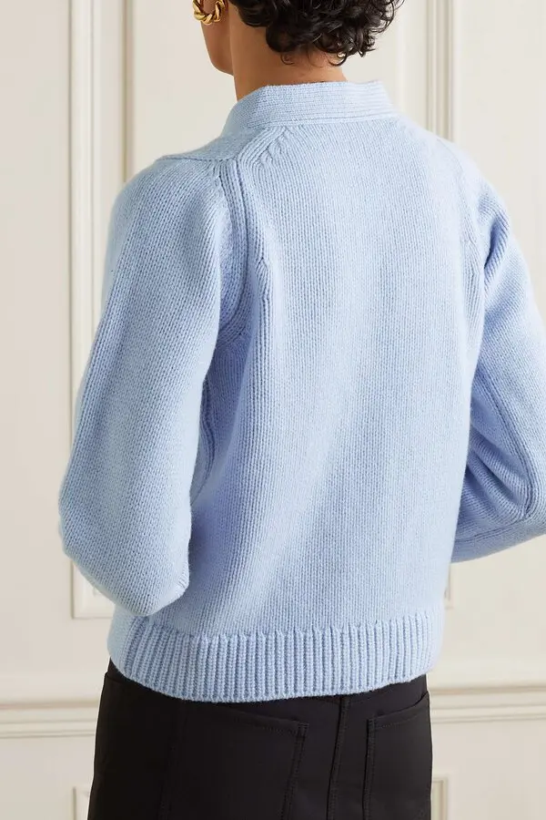Daughter Shea Merino Wool And Cashmere-blend Cardigan
