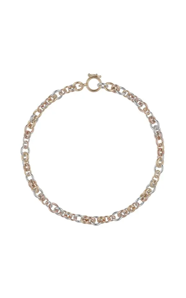 SPINELLI KILCOLLIN Helio 18k Gold, Sterling Silver Chain Bracelet