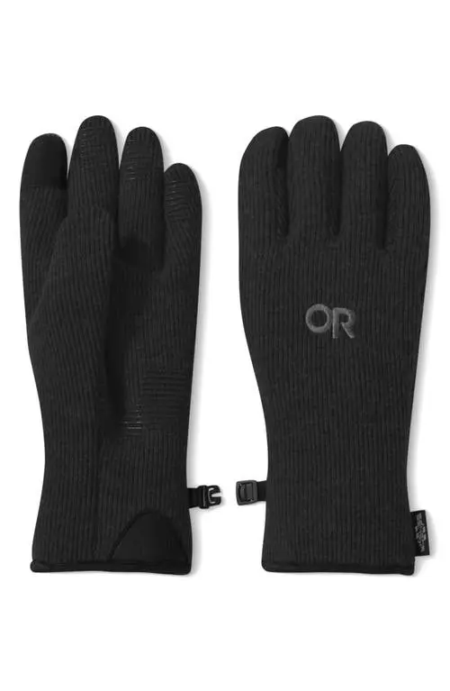 OUTDOOR RESEARCH Flurry Sensor Gloves - Solid Black