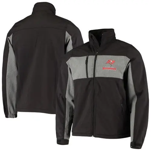 DUNBROOKE Tampa Bay Buccaneers Circle Zephyr Softshell Full-zip Jacket