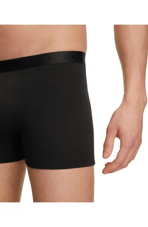 Falke 2-pack Daily Comfort Cotton Blend Boxer Briefs - Black