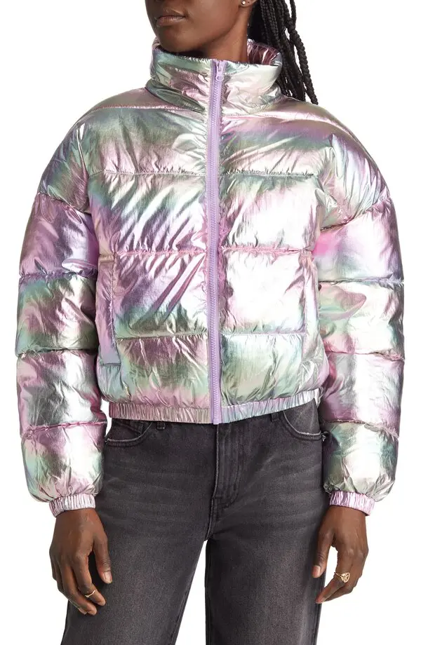 Bp. Holographic Puffer Jacket
