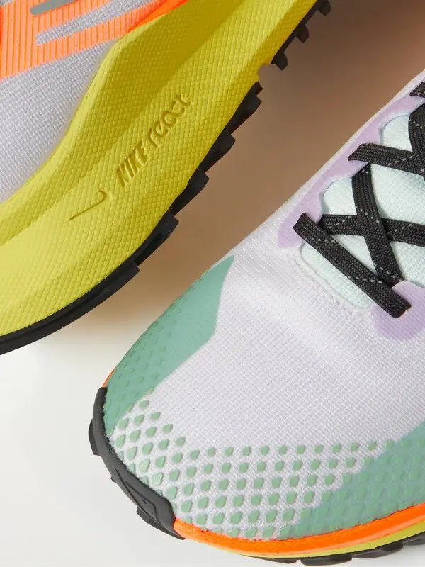 Nike React Pegasus Trail 4 Rubber-trimmed Gore-tex Mesh Running Sneakers