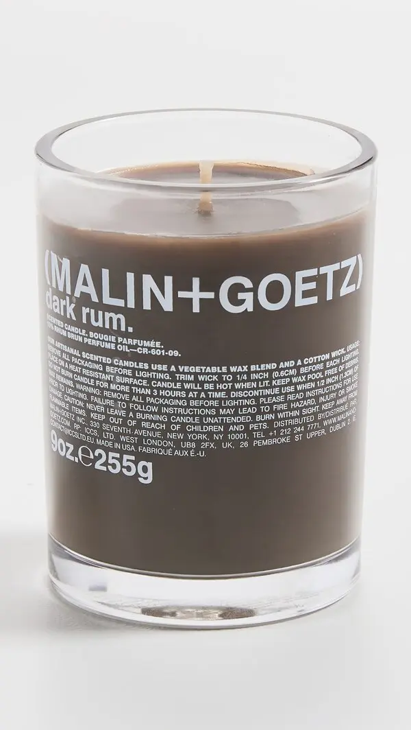 MALIN+GOETZ Candle 9 Oz - Dark Rum