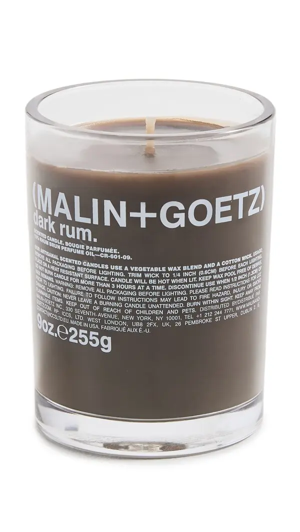 MALIN+GOETZ Candle 9 Oz - Dark Rum