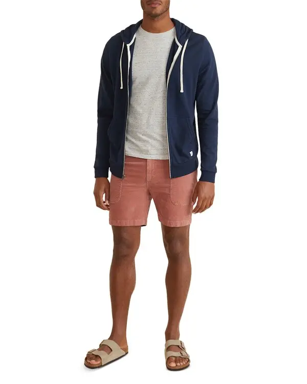 Marine Layer Afternoon Front Zip Hoodie - True Navy