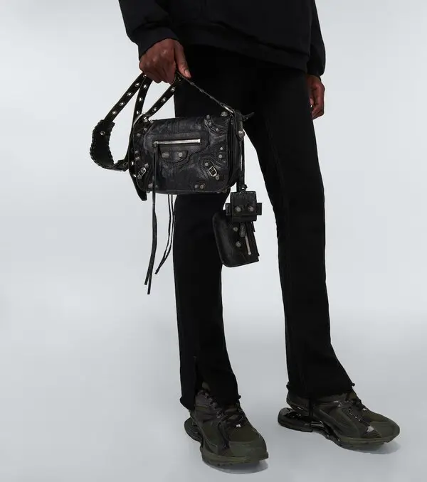 Balenciaga Le Cagole Xs Leather Crossbody Bag