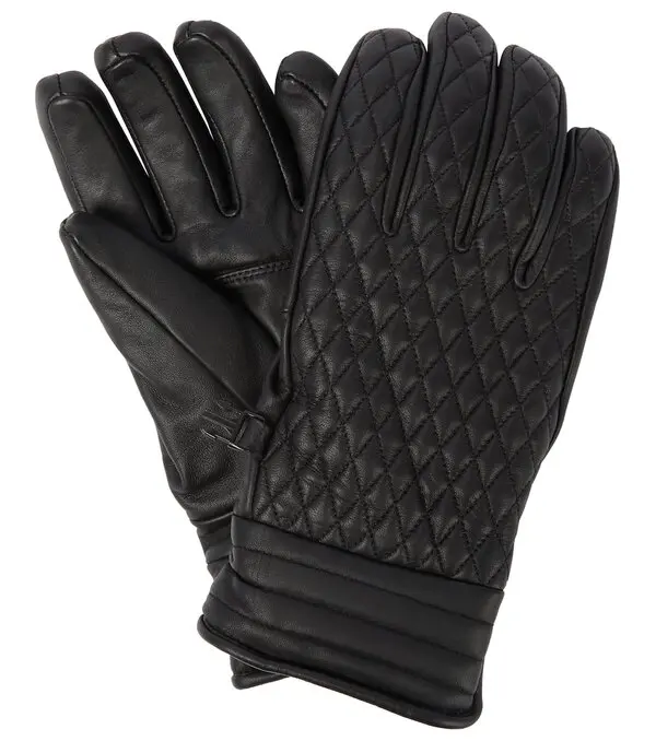 Fusalp Athena Quilted Leather Gloves