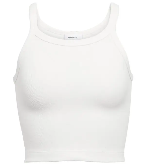Wardrobe.NYC X Hailey Bieber Hb Cropped Tank Top