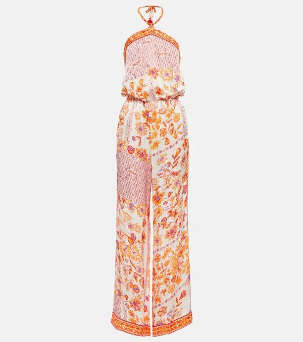 Poupette St Barth Isabelle Printed Jumpsuit - Multicoloured