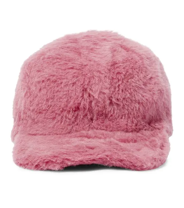 Max Mara Gimmy Teddy Baseball Cap - Pink