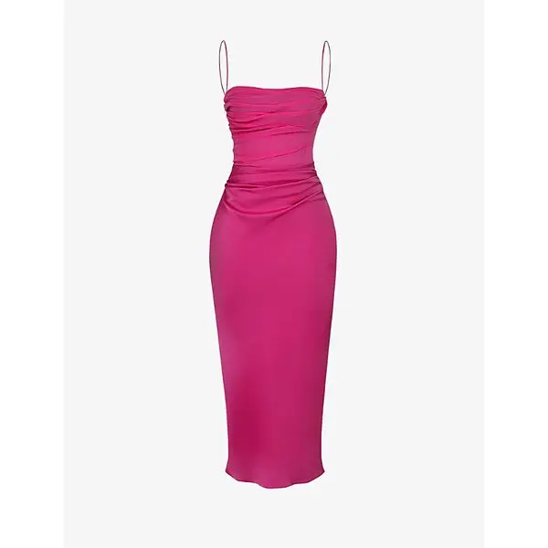 pink velvet dress womens Babydoll Pink Fairy Velvet Dress  Pink Velvet Y2K Dress for Party, XXL