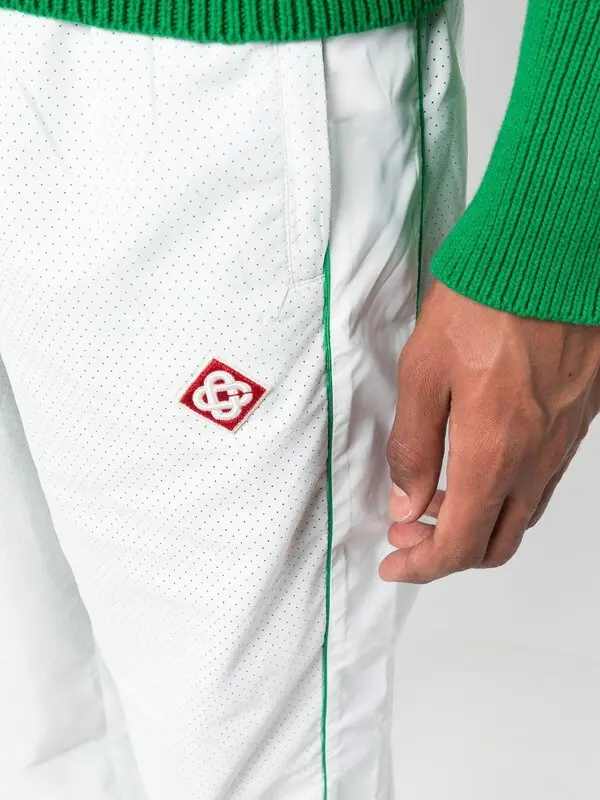 Casablanca Logo-patch Track-pants - White